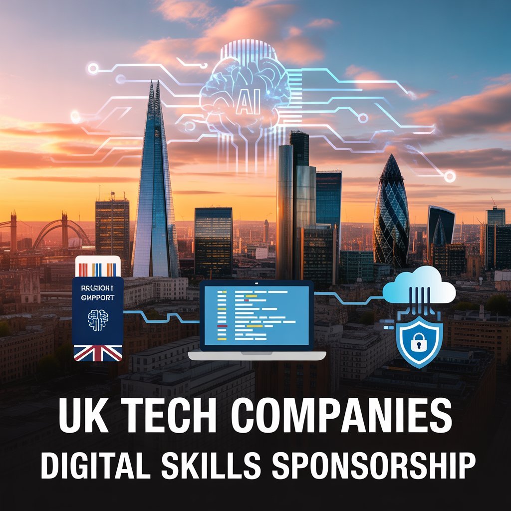 Top 15 UK Tech Companies Giving Away Sponsorship Jobs Now